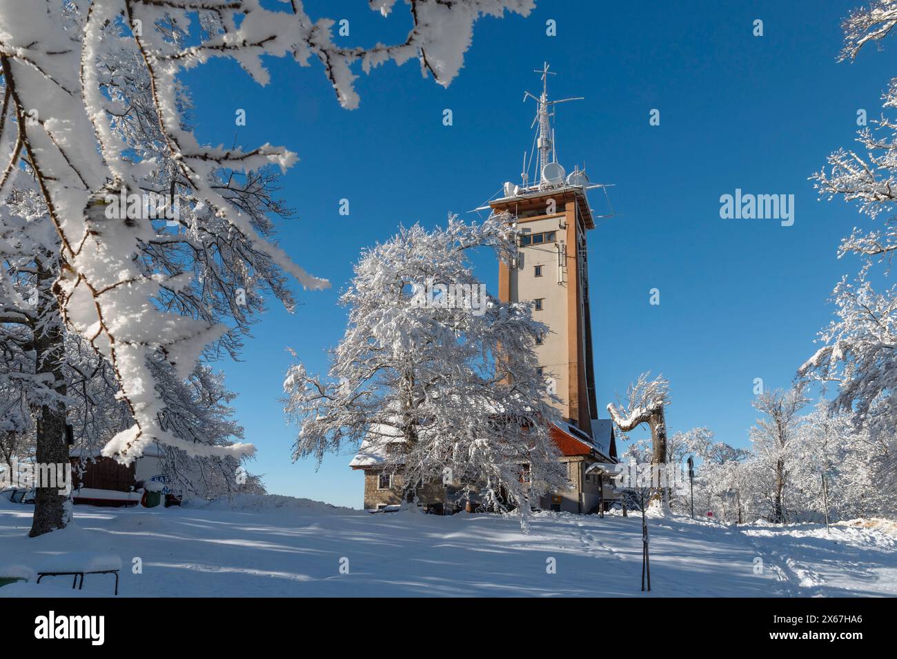 Rossberg tower hi-res stock photography and images - Alamy