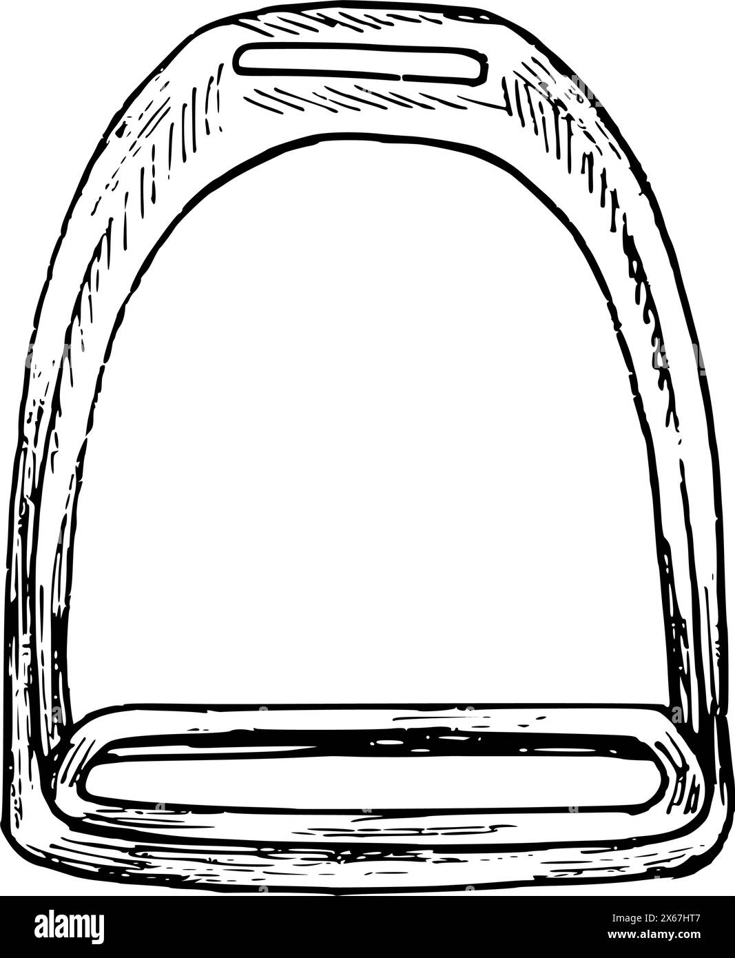 Stirrup collection Black and White Stock Photos & Images - Alamy