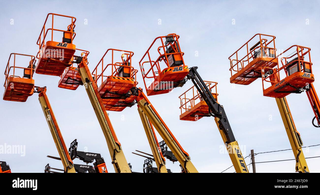 Fort Dodge, Iowa - JLG Lift equipment at Mid Country Machinery Stock ...