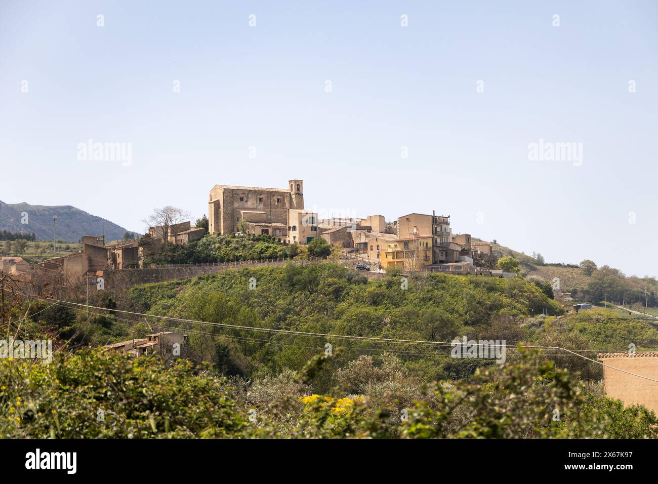 Palazzo Adriano in Sicily, Italy, April 2024 Stock Photo - Alamy