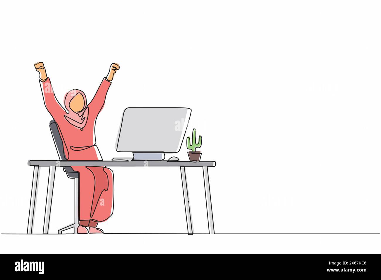 Doodle professional businesswoman office Cut Out Stock Images ...