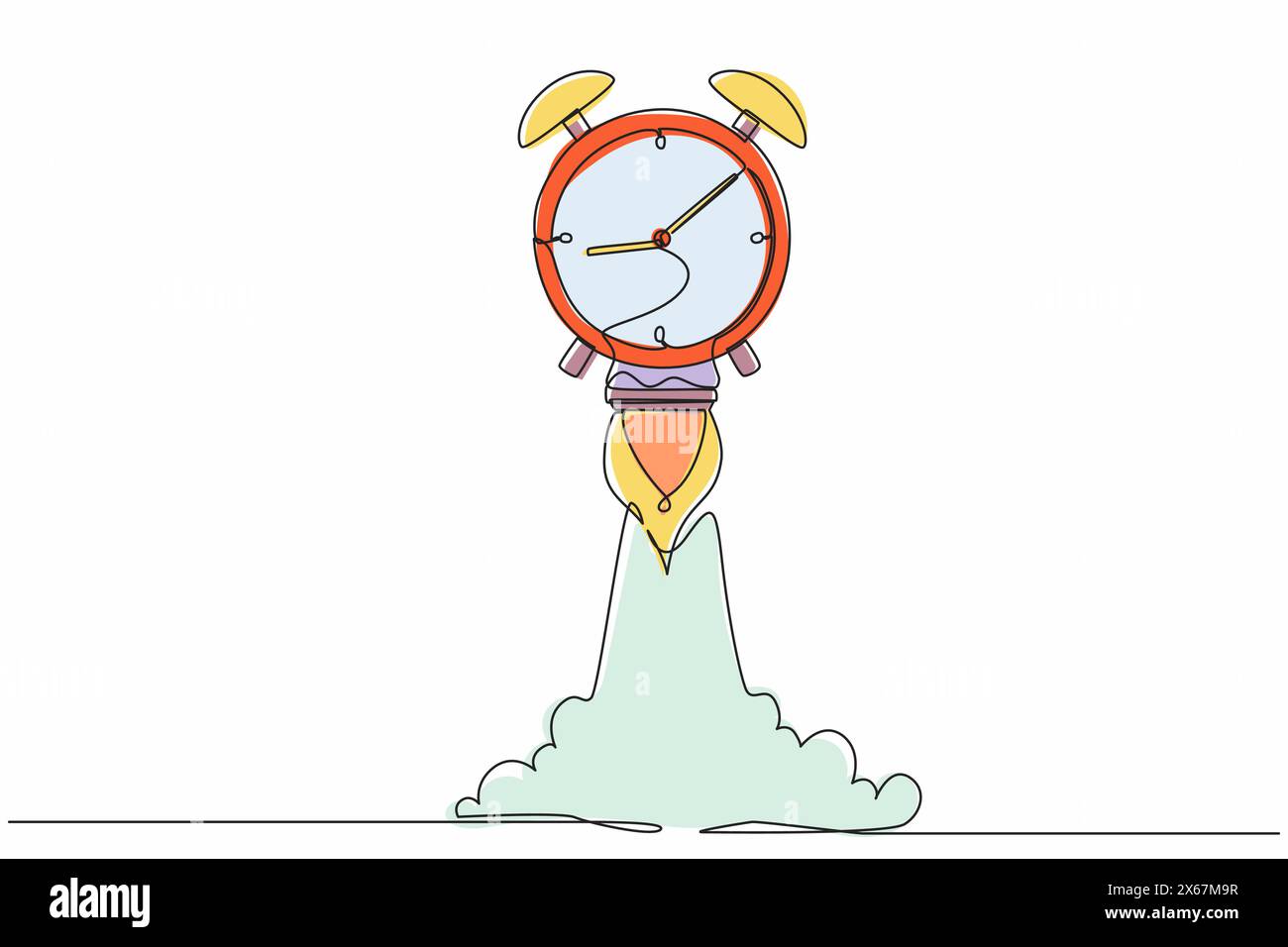 Rocket alarm Stock Vector Images - Alamy