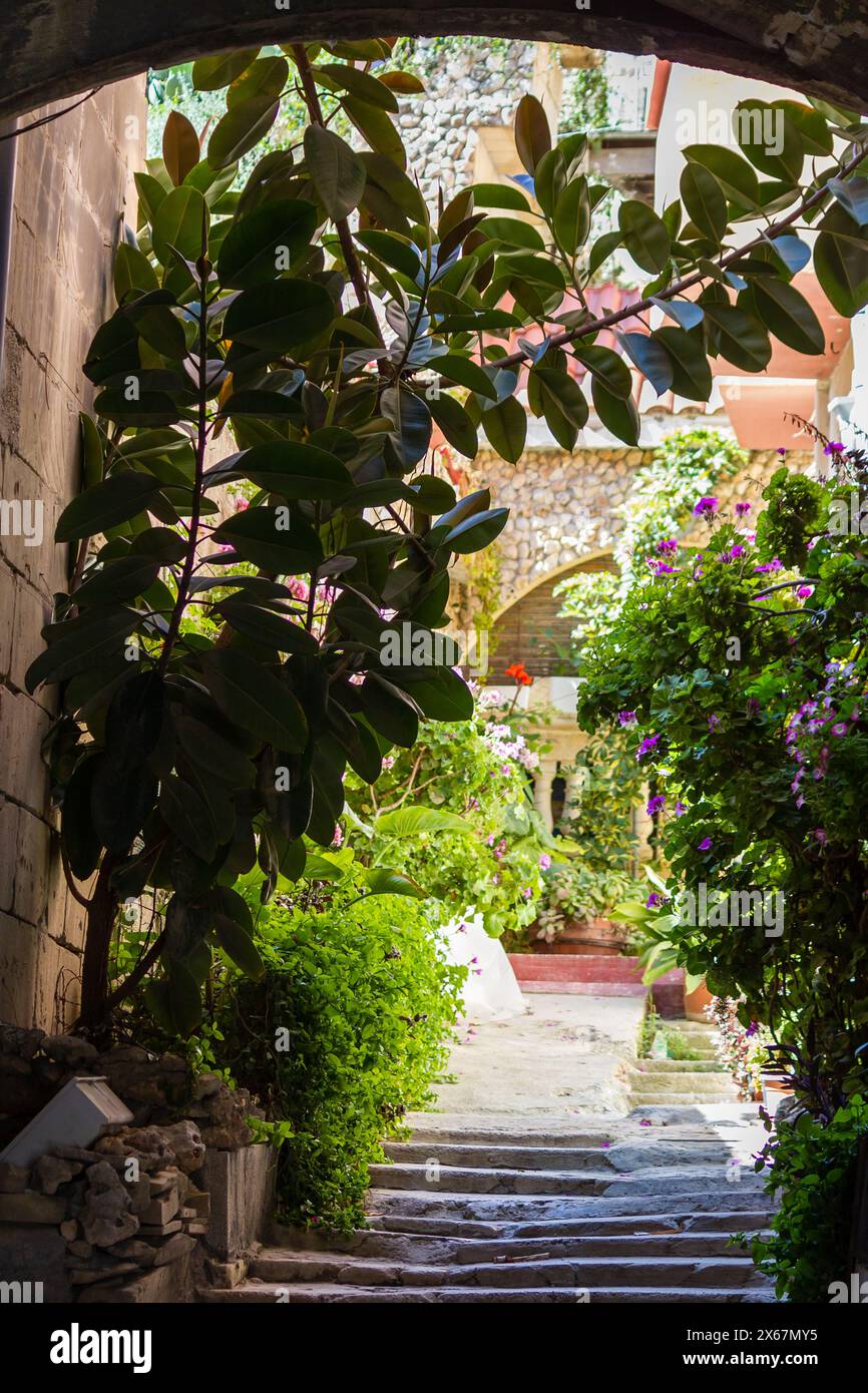 an alley in the city of Marsa, Malta Stock Photo - Alamy