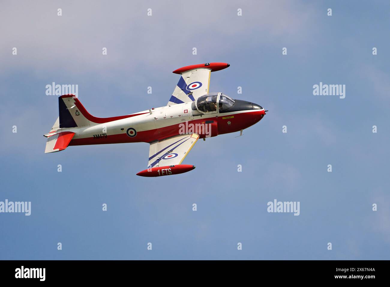 Hunting Percival Jet Provost displays at the Best of British Air Show ...
