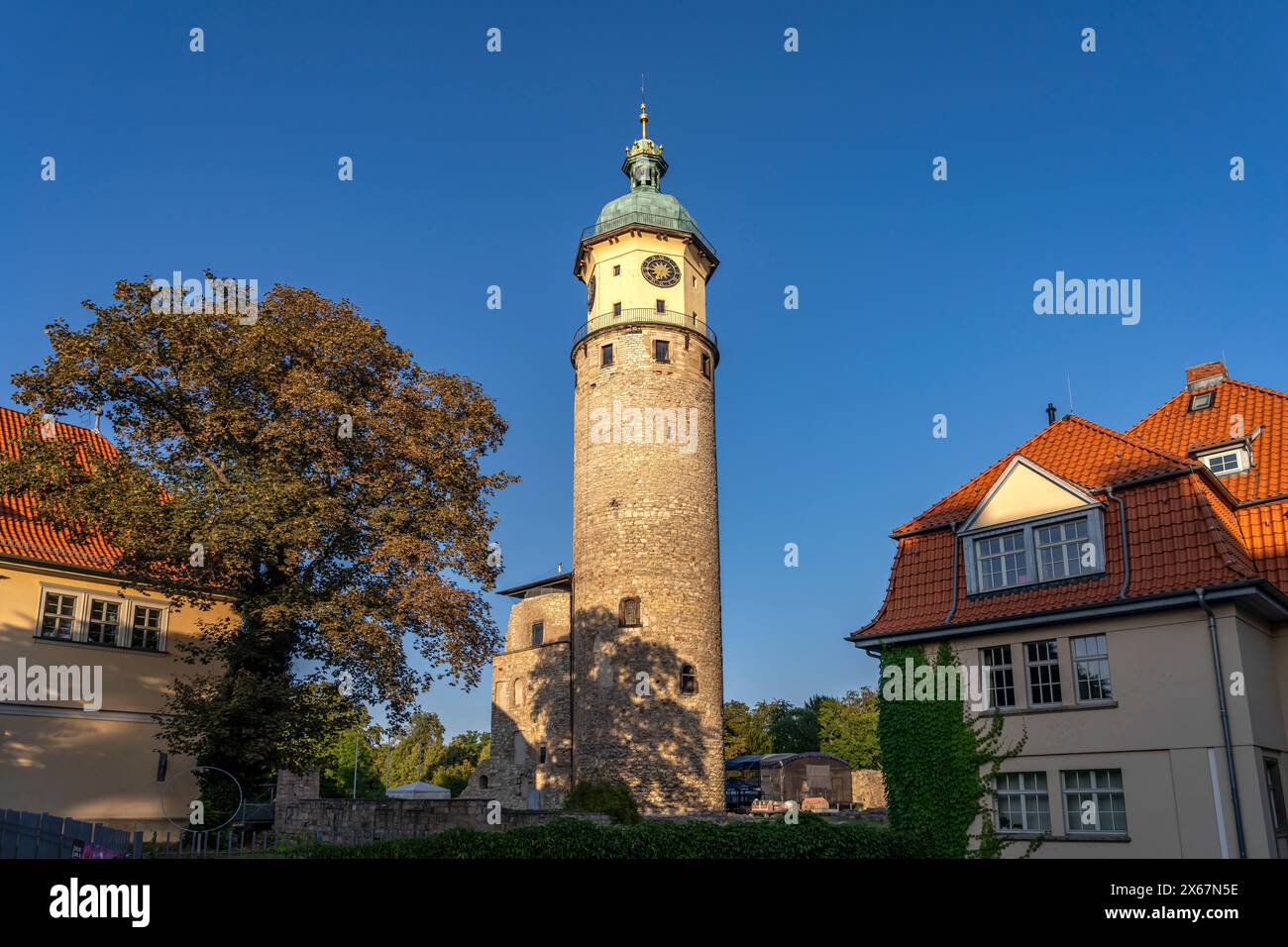 The Neideck Tower in Arnstadt, Thuringia, Germany Stock Photo - Alamy