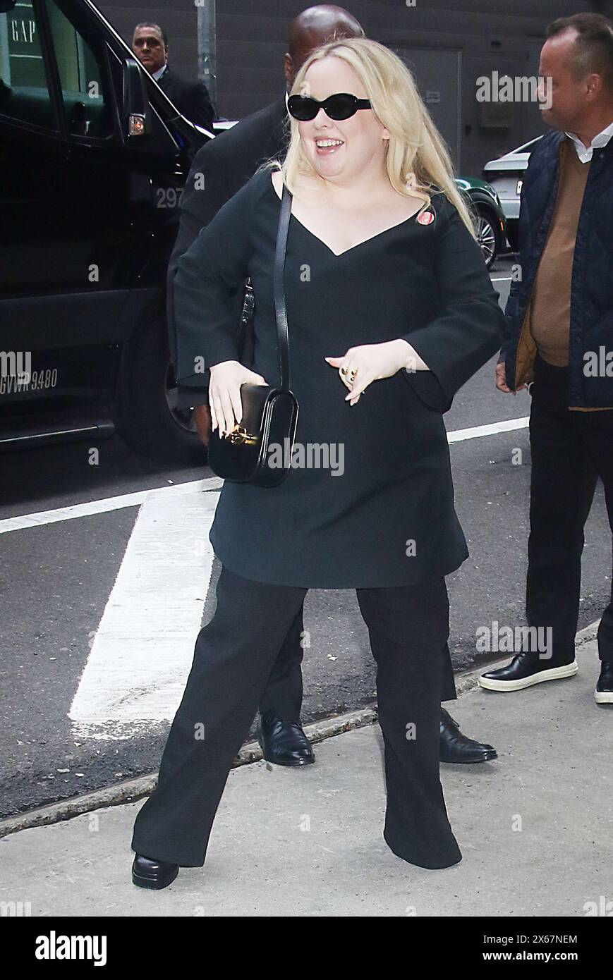 New York, NY, USA. 13th May, 2024. Nicola Coughlan seen at Good Morning ...