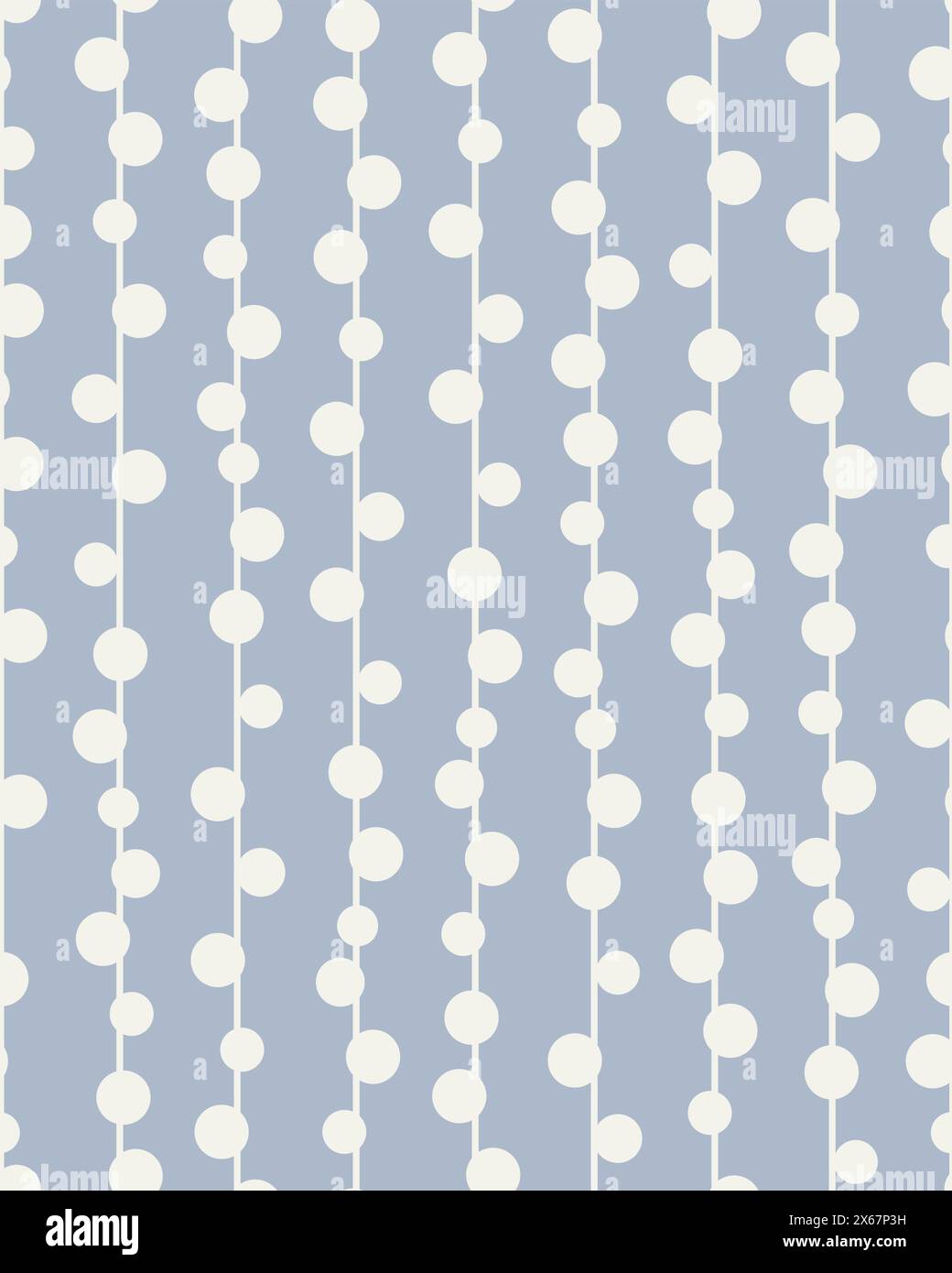 Pastel blue geometric seamless vector pattern, vertical stripes with ...
