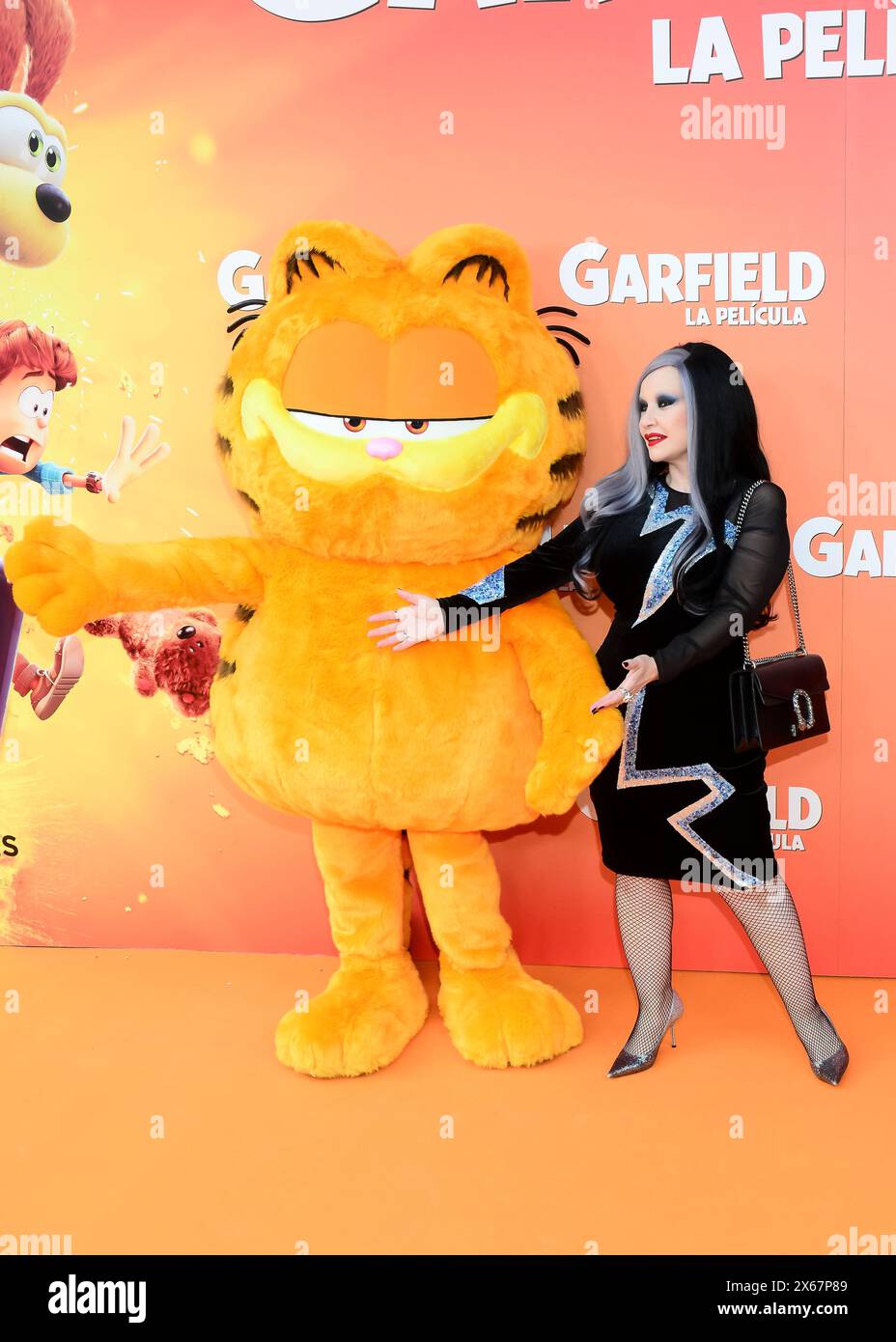 Alaska, Spanish singer attends the Premier and pose at the photocall of ...