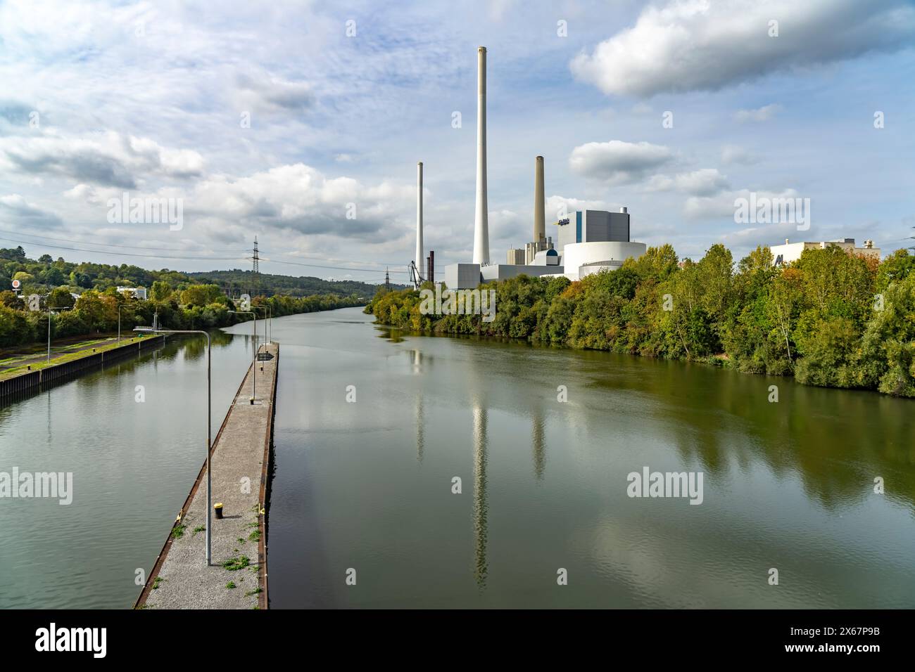 The Altbach/Deizisau combined heat and power plant, coal-fired power ...