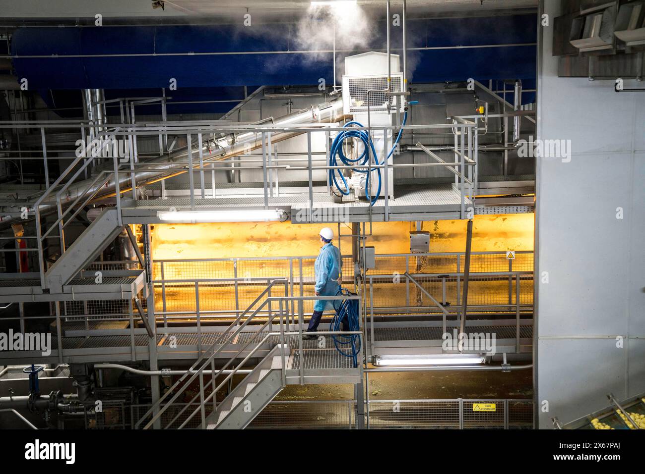 Matougues, France. 13th May, 2024. Inside illustration of the McCain ...