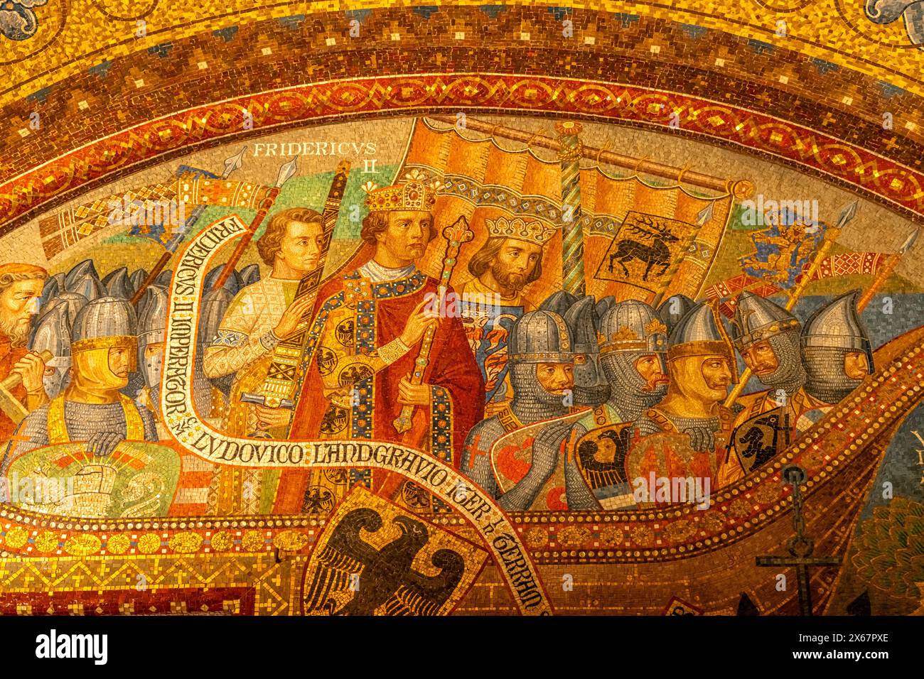 Medieval mosaic hi-res stock photography and images - Alamy