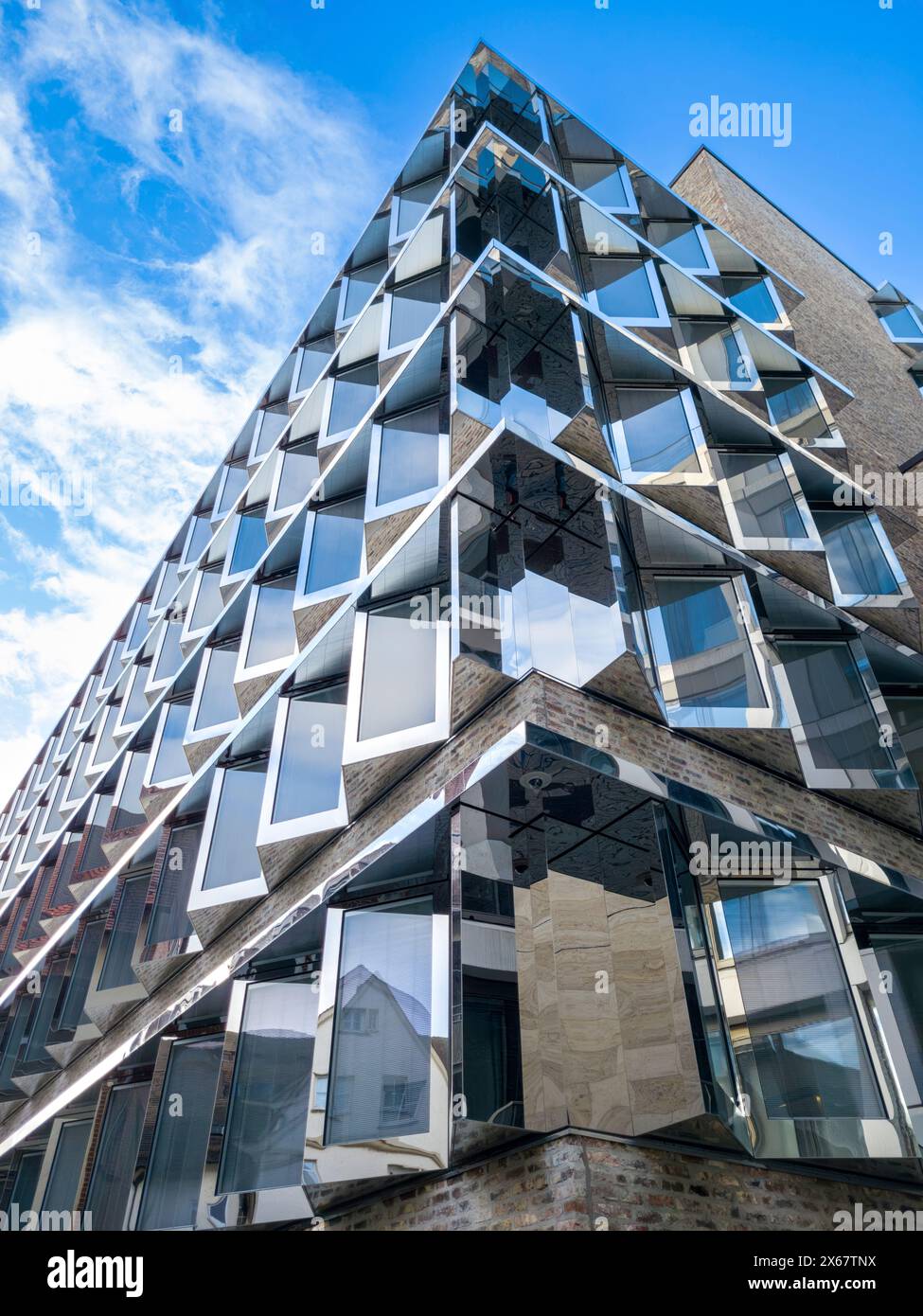 Modern architecture, Ulm, Baden-Württemberg, Germany Stock Photo - Alamy