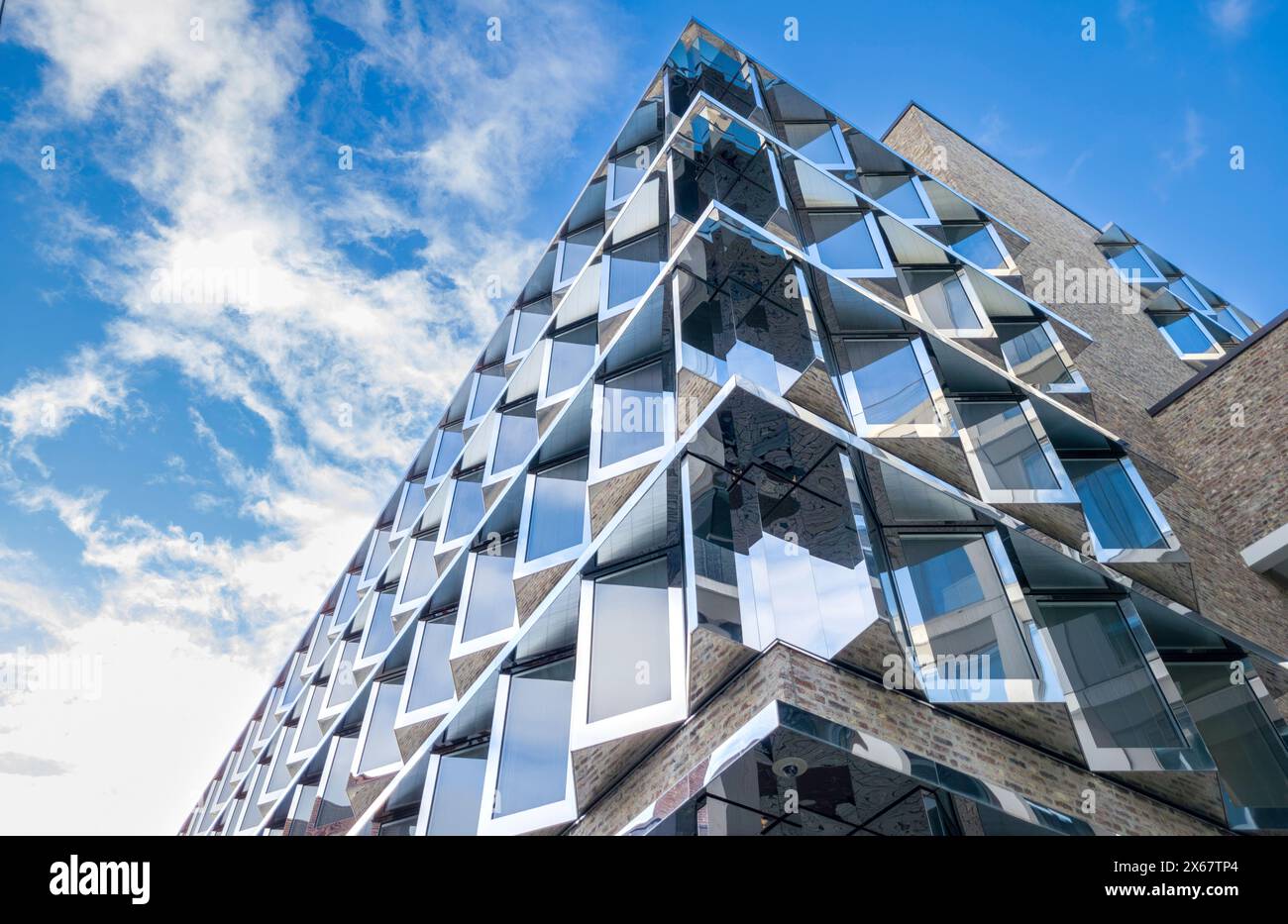 Modern architecture, Ulm, Baden-Württemberg, Germany Stock Photo - Alamy