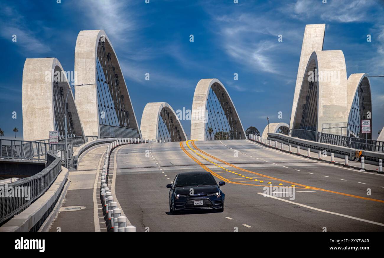 6th Street Bridge Los Angeles Stock Photo - Alamy