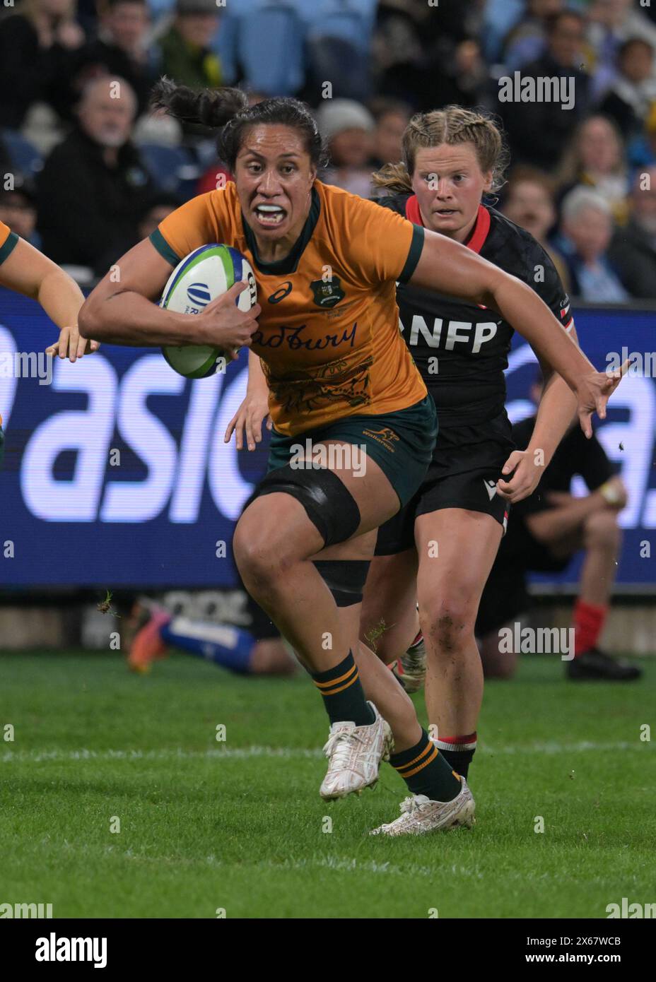 Sydney, Australia. 11th May, 2024. Siokapesi Palu of Australia women ...