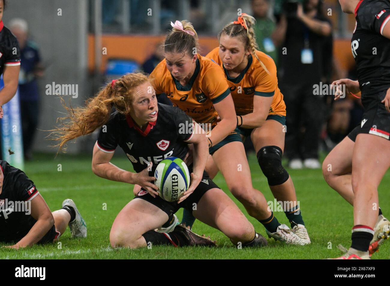 Sydney, Australia. 11th May, 2024. Alexandra Tessier (L) of Canada ...