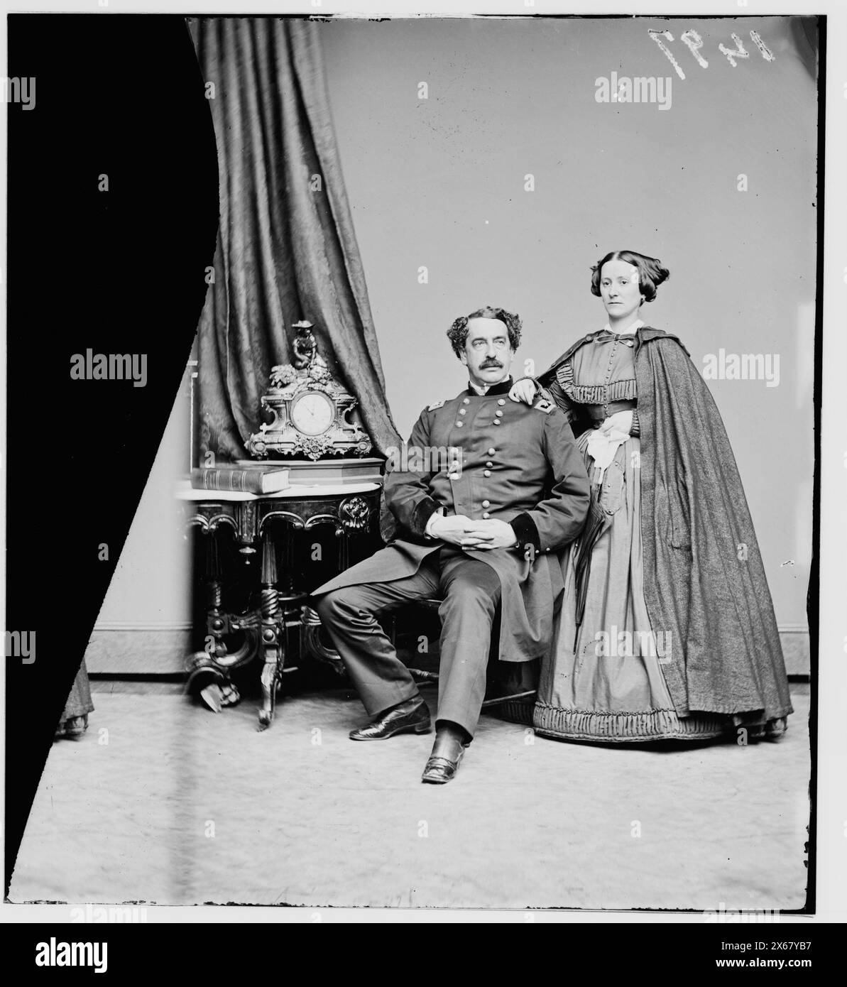 Maj. Gen. Abner Doubleday, Civil War Photographs 1861-1865 Stock Photo ...