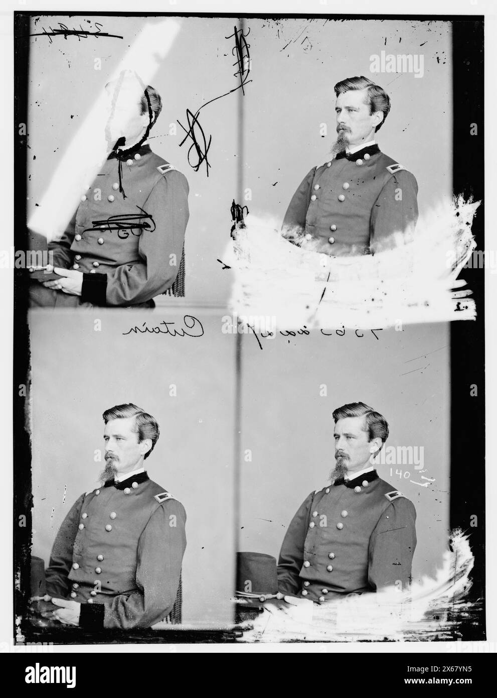 Gen. John T. Curtin, U.S.A., Civil War Photographs 1861-1865 Stock ...