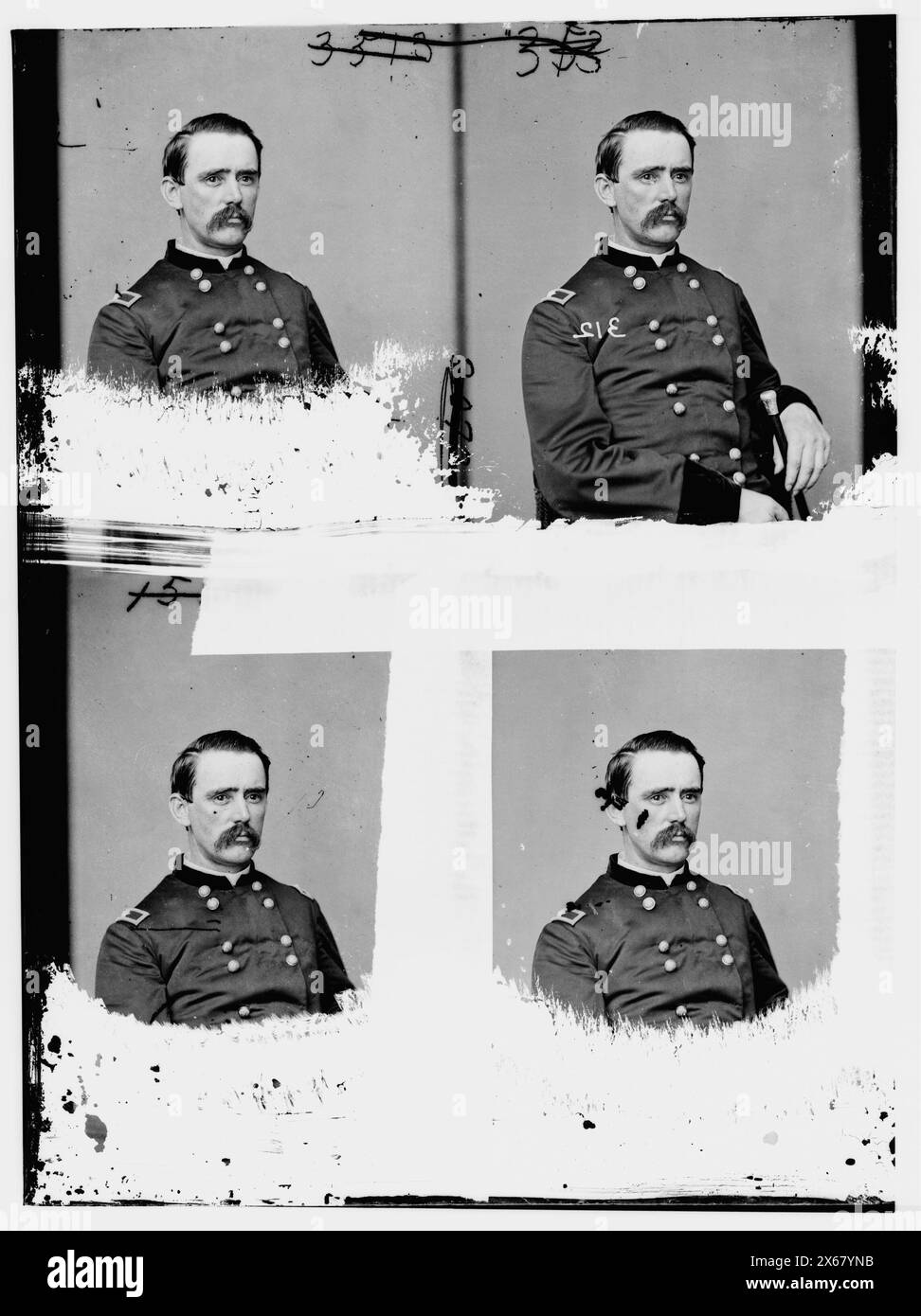 Gen. J.M. Hedrick, USA, Civil War Photographs 1861-1865 Stock Photo - Alamy