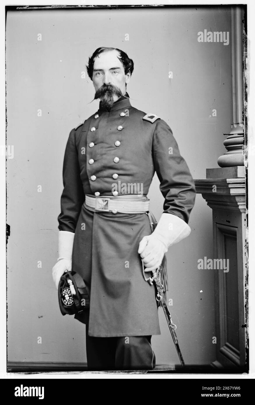 Gen. Robert Nugent, 69th N.Y., Civil War Photographs 1861-1865 Stock ...