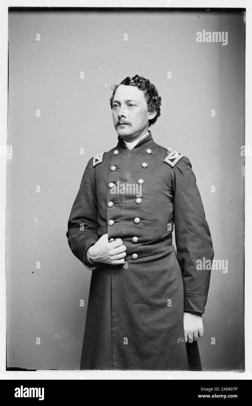 Col. W.O. Stevens, 72nd N.Y. Inf, Civil War Photographs 1861-1865 Stock ...