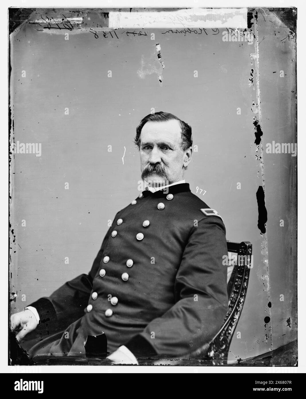 Gen. H.C. Robinson, U.S.A., Civil War Photographs 1861-1865 Stock Photo ...