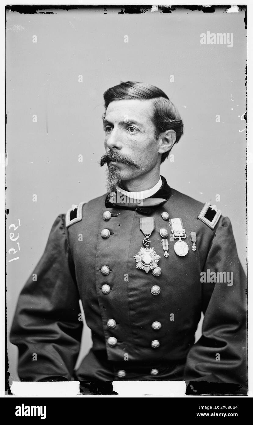 Gen. Alfred N. Duffie, Civil War Photographs 1861-1865 Stock Photo - Alamy