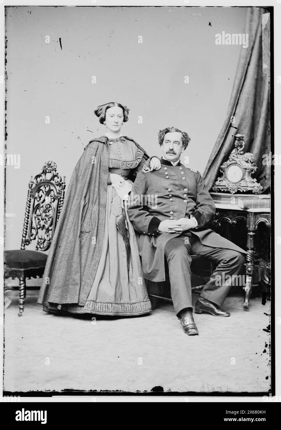 Maj. Gen. Abner Doubleday, Civil War Photographs 1861-1865 Stock Photo ...