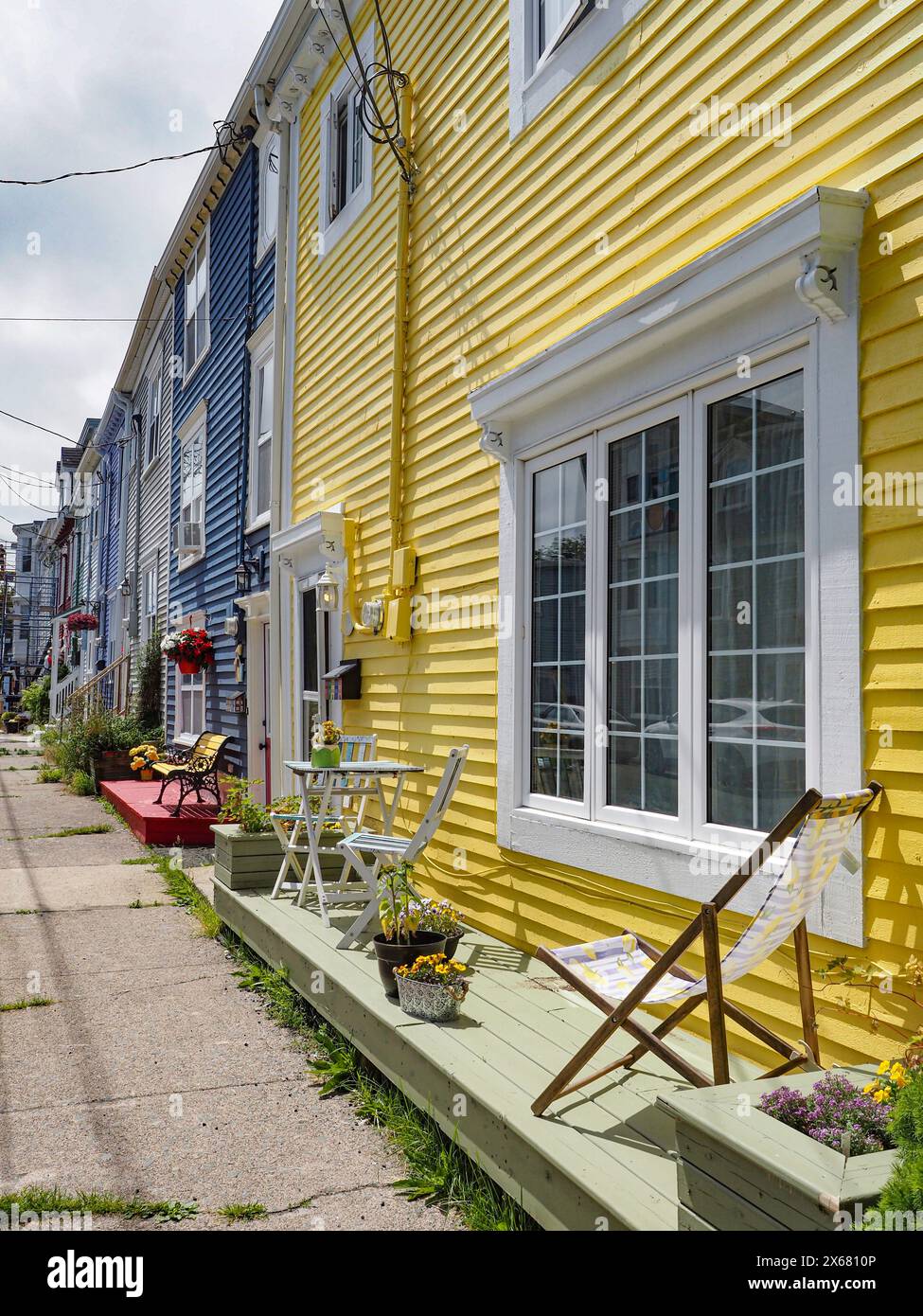 Atlantic Ocean, buildings, Canada, cheerful, city of St John's, coastal ...