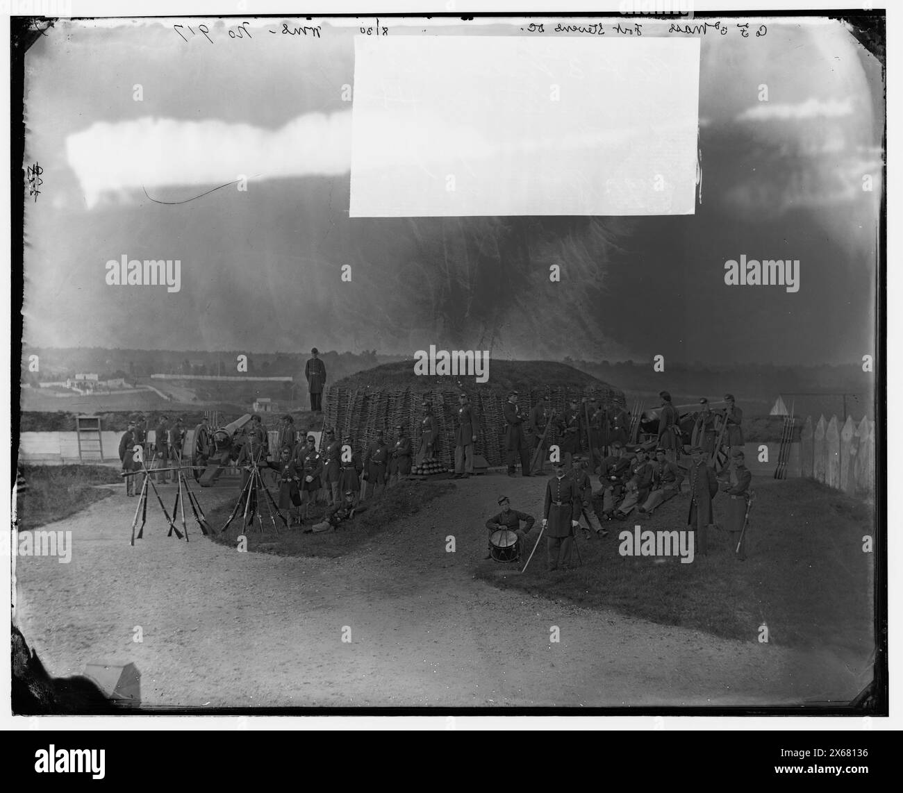 District of Columbia. Detachment of Company F 3d Regiment Massachusetts ...