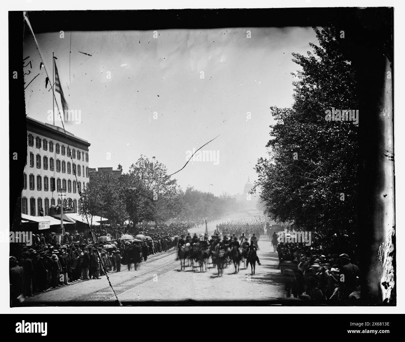 Washington, District of Columbia. Grand review of the army, Civil War ...