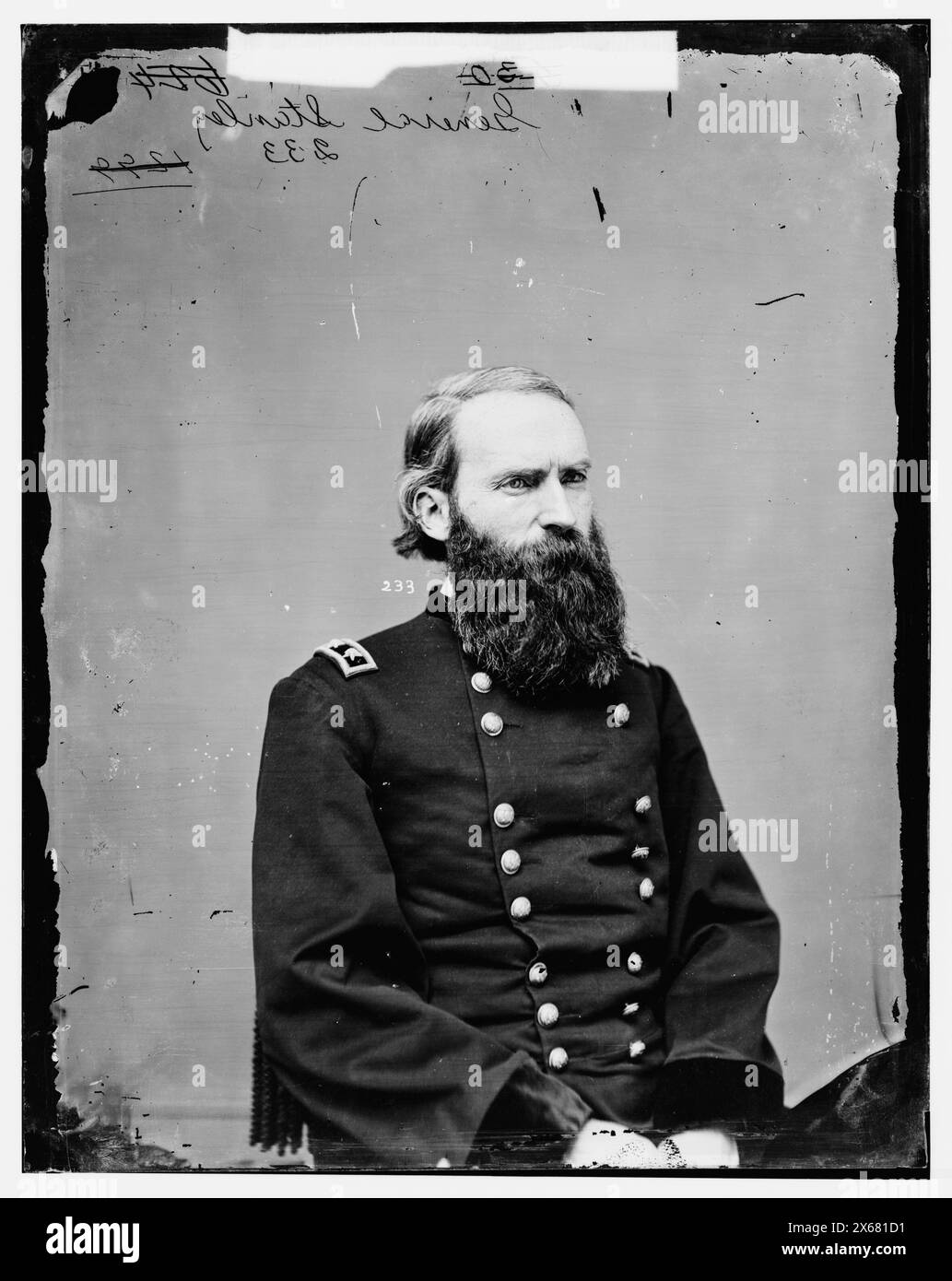 General D.S. Stanley, U.S.A., Civil War Photographs 1861-1865 Stock ...