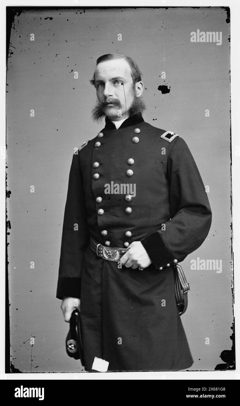 Gen. Frederick Winthrop, Killed Five Forks April 1, 1865, Civil War ...