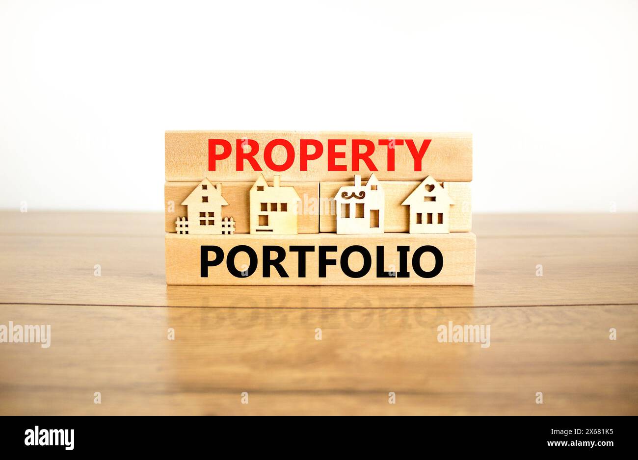 Property portfolio symbol. Concept words Property portfolio on ...