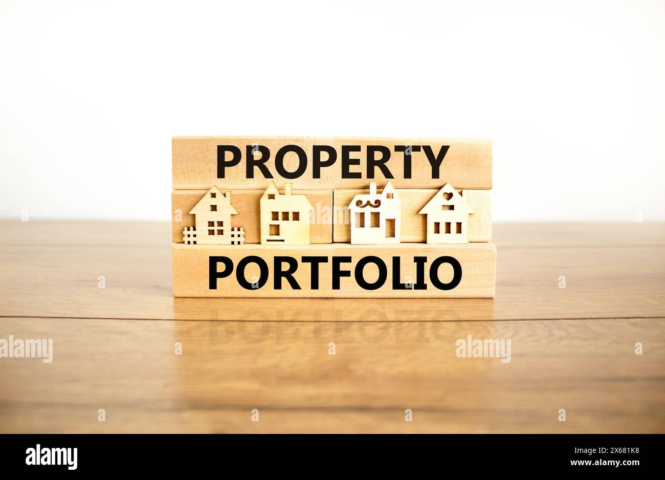 Property portfolio symbol. Concept words Property portfolio on ...