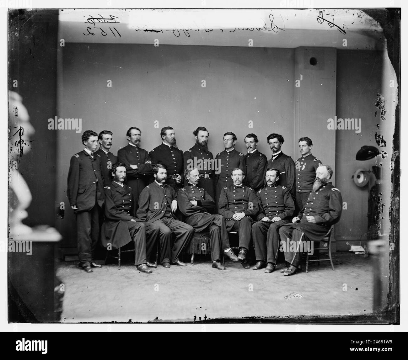 General Slocum and staff, Civil War Photographs 1861-1865 Stock Photo ...