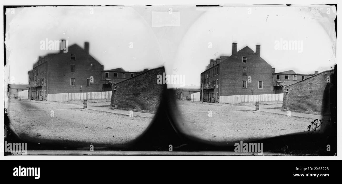 Richmond, Virginia. Castle Thunder. Warehouse used as a prison, Civil ...