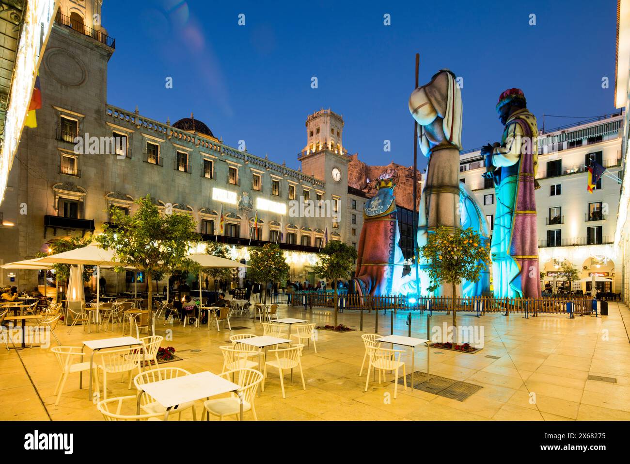 Largest nativity scene in the world, Plaza del Ayuntamiento, Town Hall ...