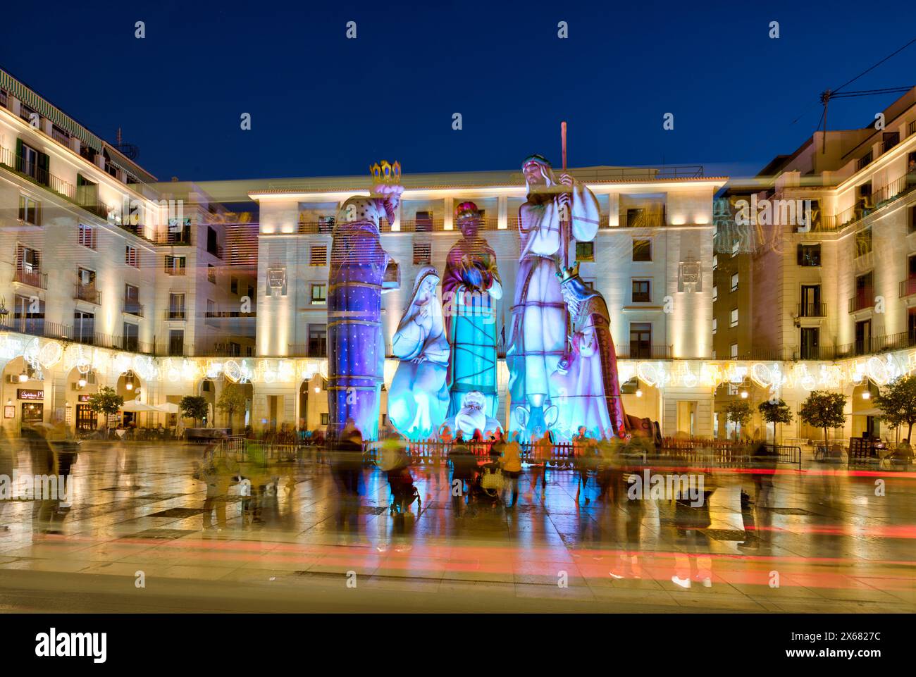 Largest nativity scene in the world, Plaza del Ayuntamiento, Town Hall ...