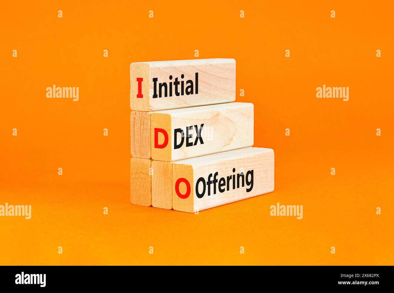 IDO initial DEX offering symbol. Concept words IDO initial DEX offering ... IDO initial DEX offering symbol. Concept words IDO initial DEX offering ...