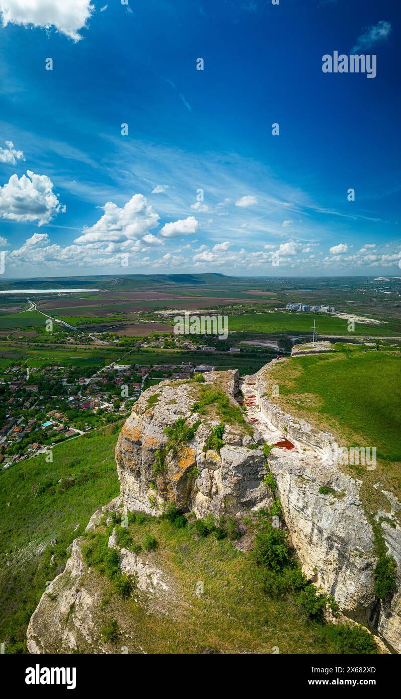 Drone view The fortress Petrich Kale (Razdelna-Varna-Bulgaria Stock ...