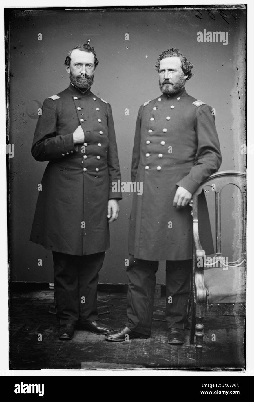Col. Henry Fowler, 63nd NY, Civil War Photographs 1861-1865 Stock Photo ...
