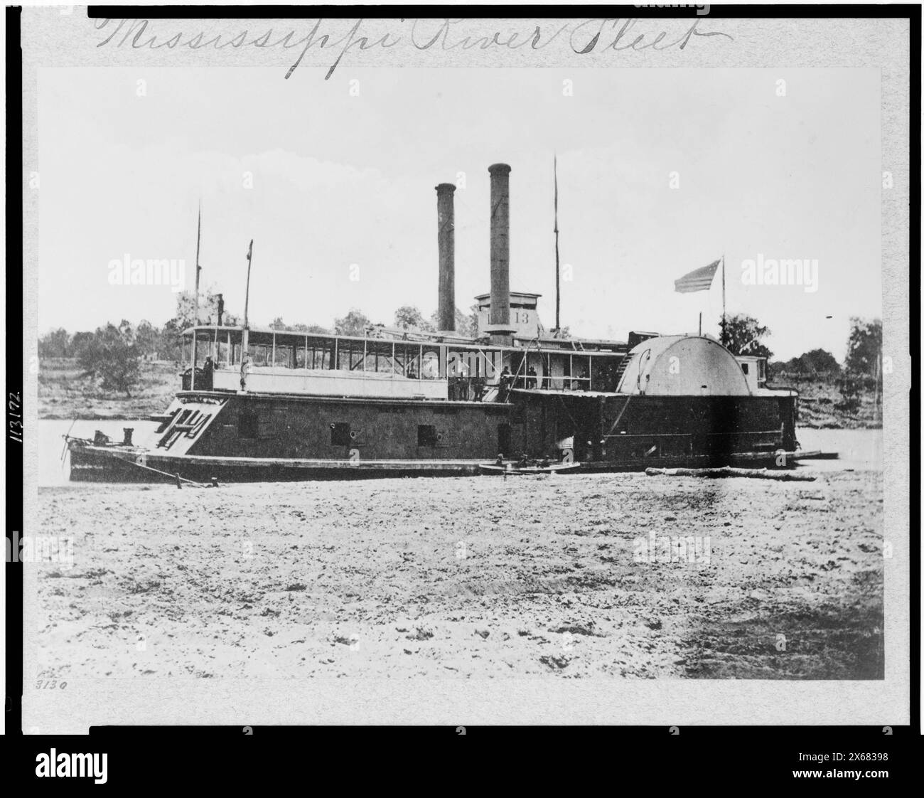 U.S. gunboat Fort Hindman - Mississippi River Fleet, Civil War ...