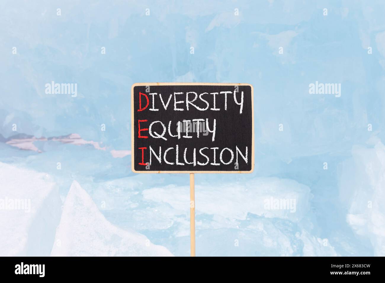 DEI diversity equity and inclusion symbol. Concept words DEI diversity ...