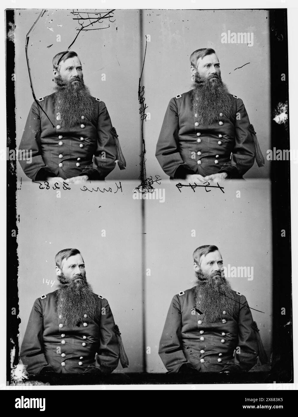 Gen. Thomas M. Harris, Civil War Photographs 1861-1865 Stock Photo - Alamy