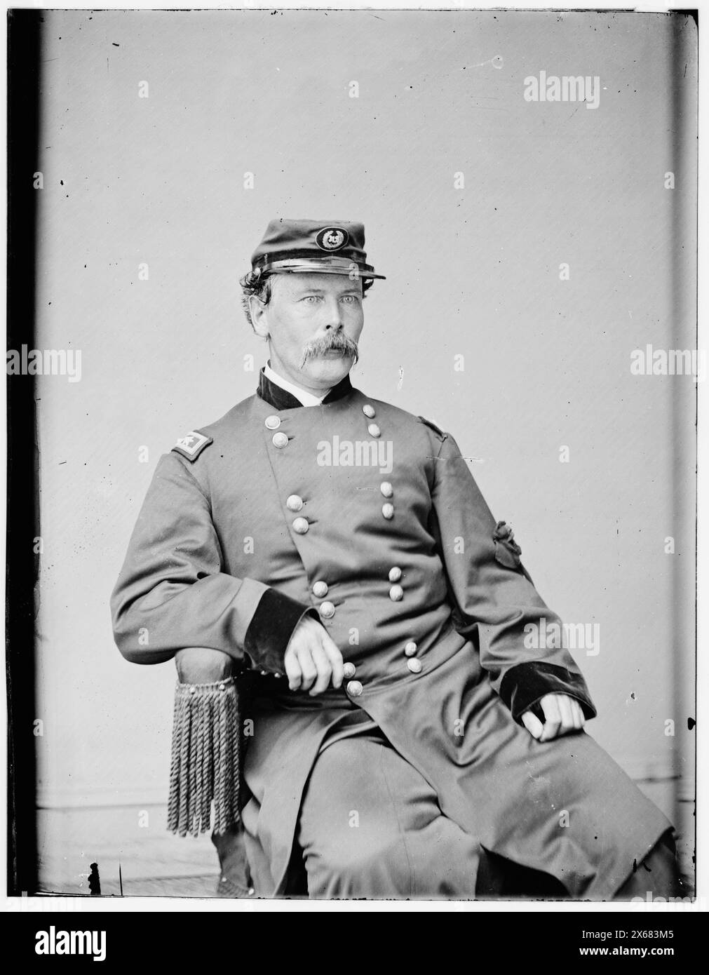 Col. Thomas C. Devin, Civil War Photographs 1861-1865 Stock Photo - Alamy