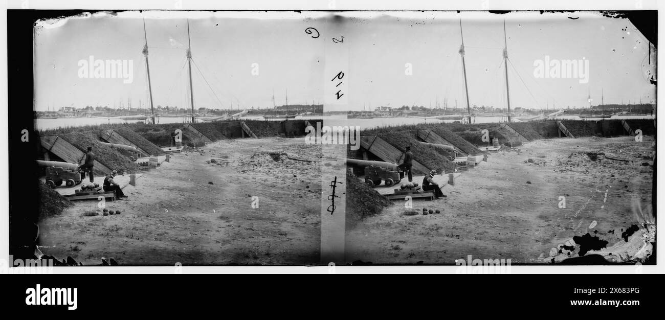 Gloucester, Virginia. Water battery, Civil War Photographs 1861-1865 ...