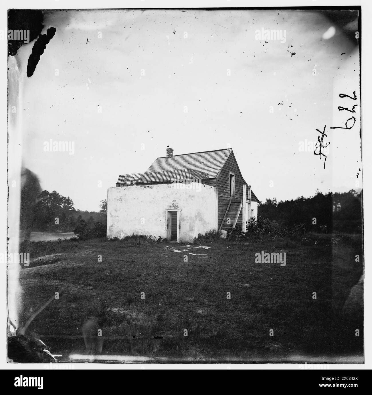 Charles City Court House, Virginia. View of jail, Civil War Photographs ...
