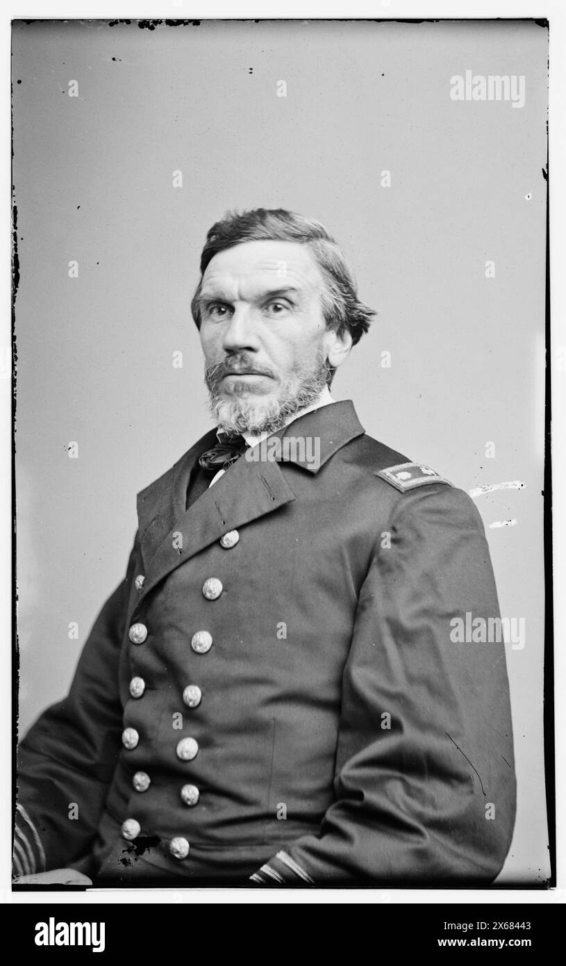Commander N. Collins, U.S.N., Civil War Photographs 1861-1865 Stock ...