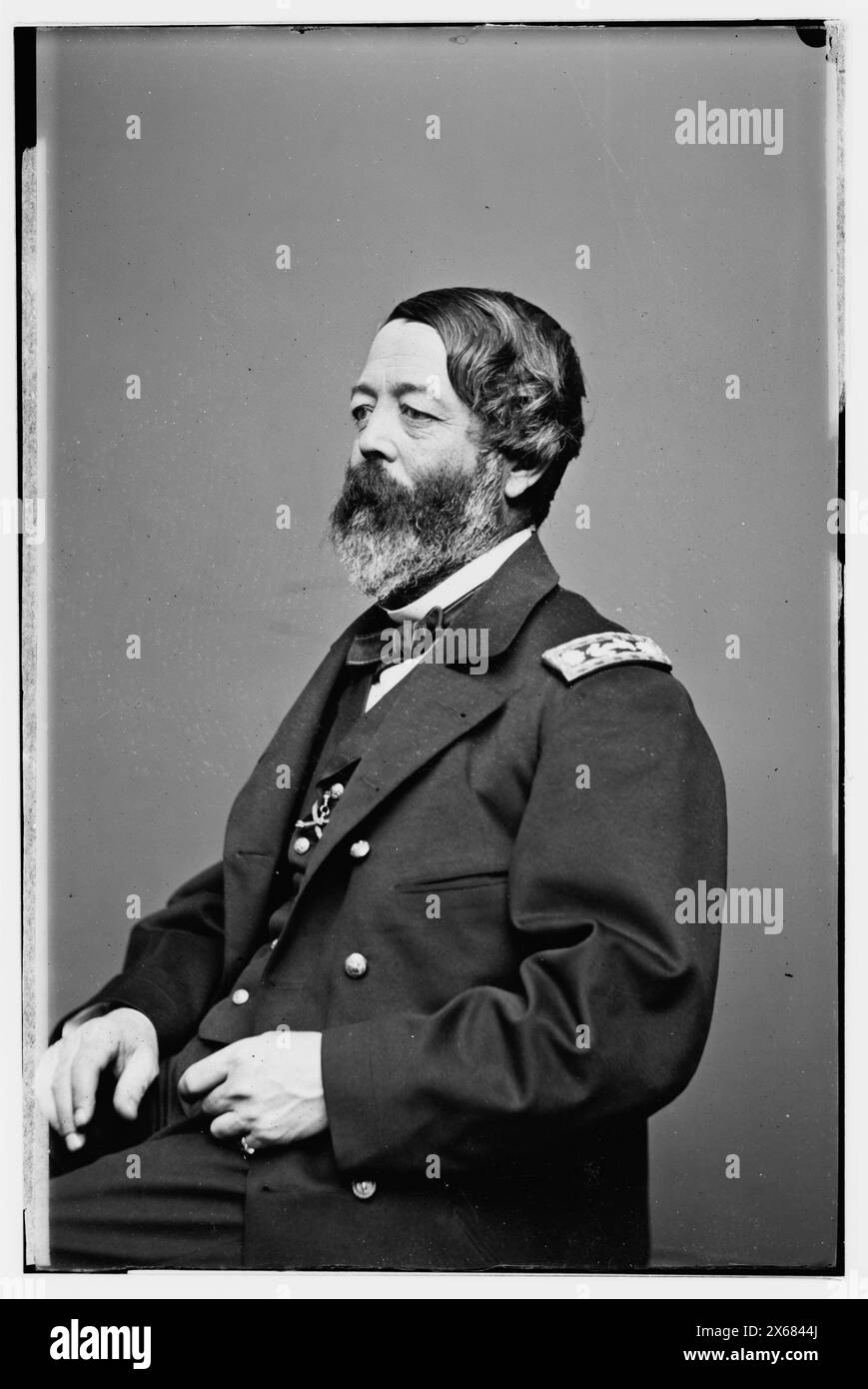 Commander H.A. Wise, USN, Civil War Photographs 1861-1865 Stock Photo ...